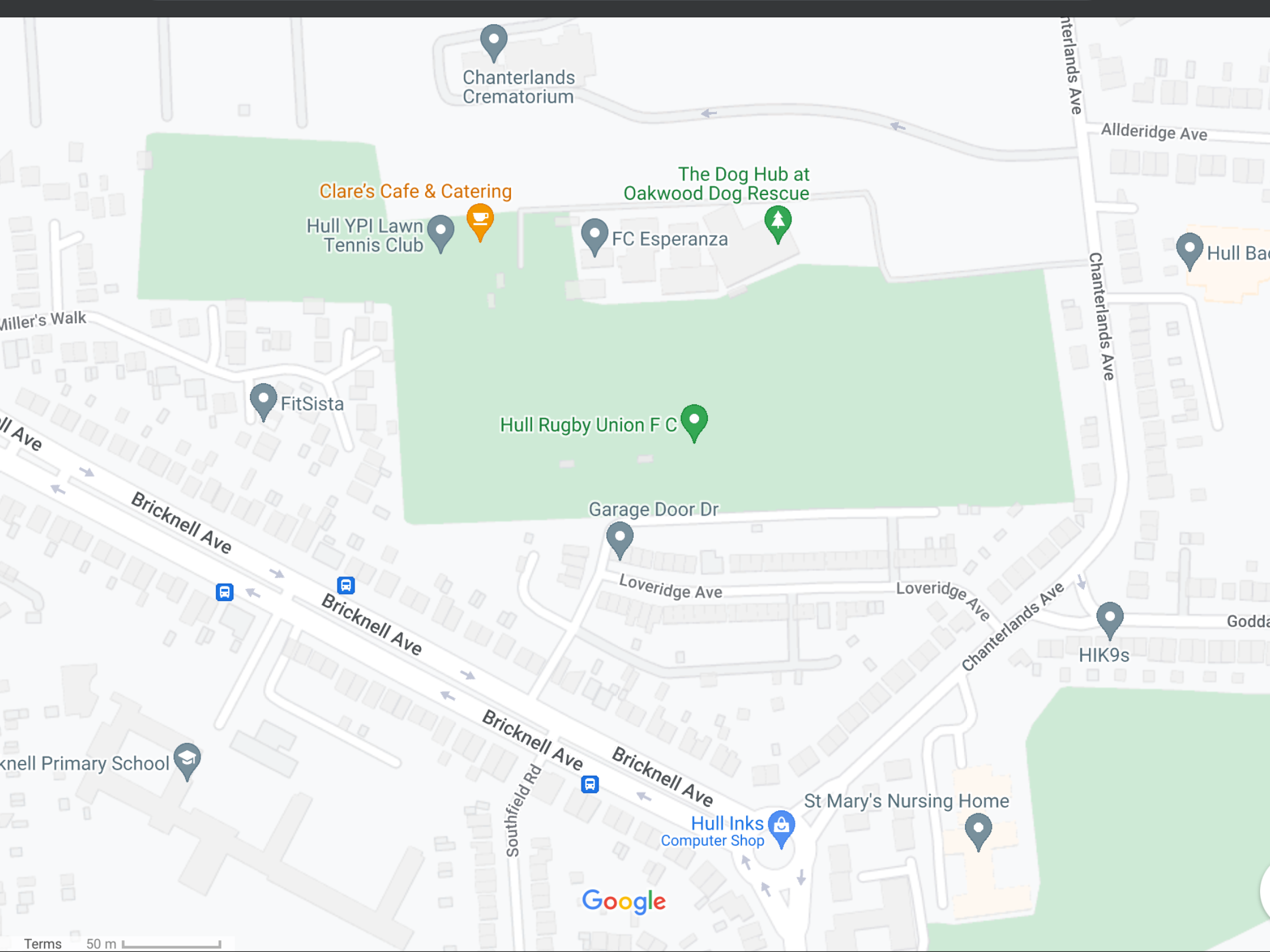 Ground Details – HULL RUGBY UNION FOOTBALL CLUB