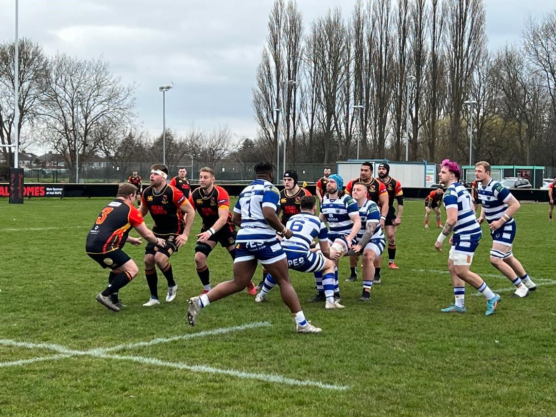 Gallant Hull Come Up Short Against Sale – HULL RUGBY UNION FOOTBALL CLUB