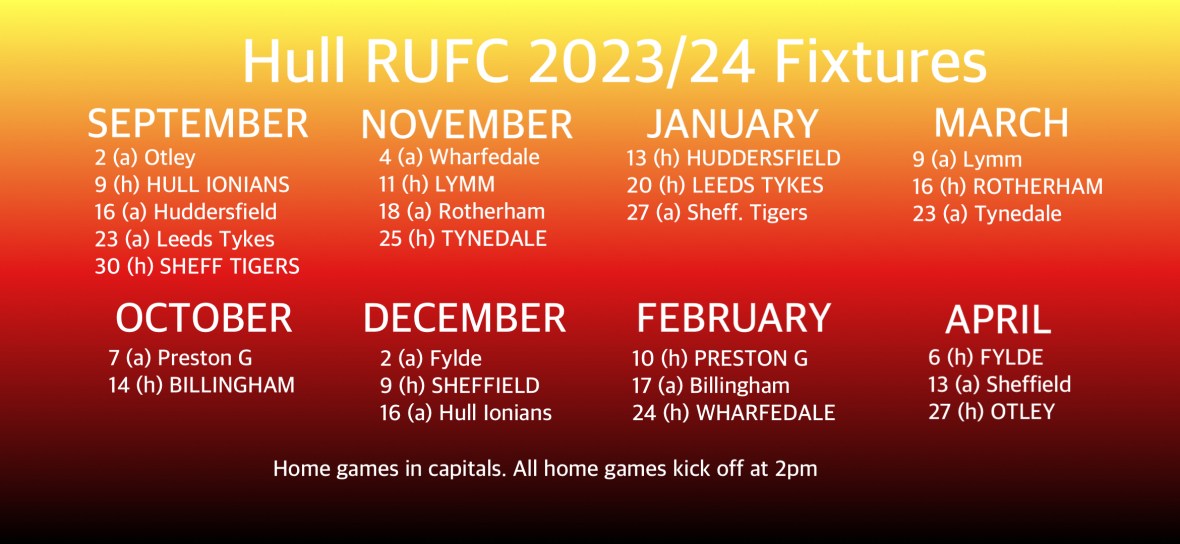 HULL RUGBY UNION FOOTBALL CLUB – The club that serves the city of Hull ...