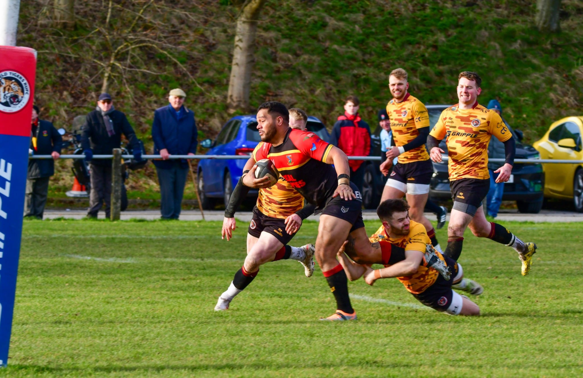 Bureta Brace Not Enough To Beat Tigers – HULL RUGBY UNION FOOTBALL CLUB