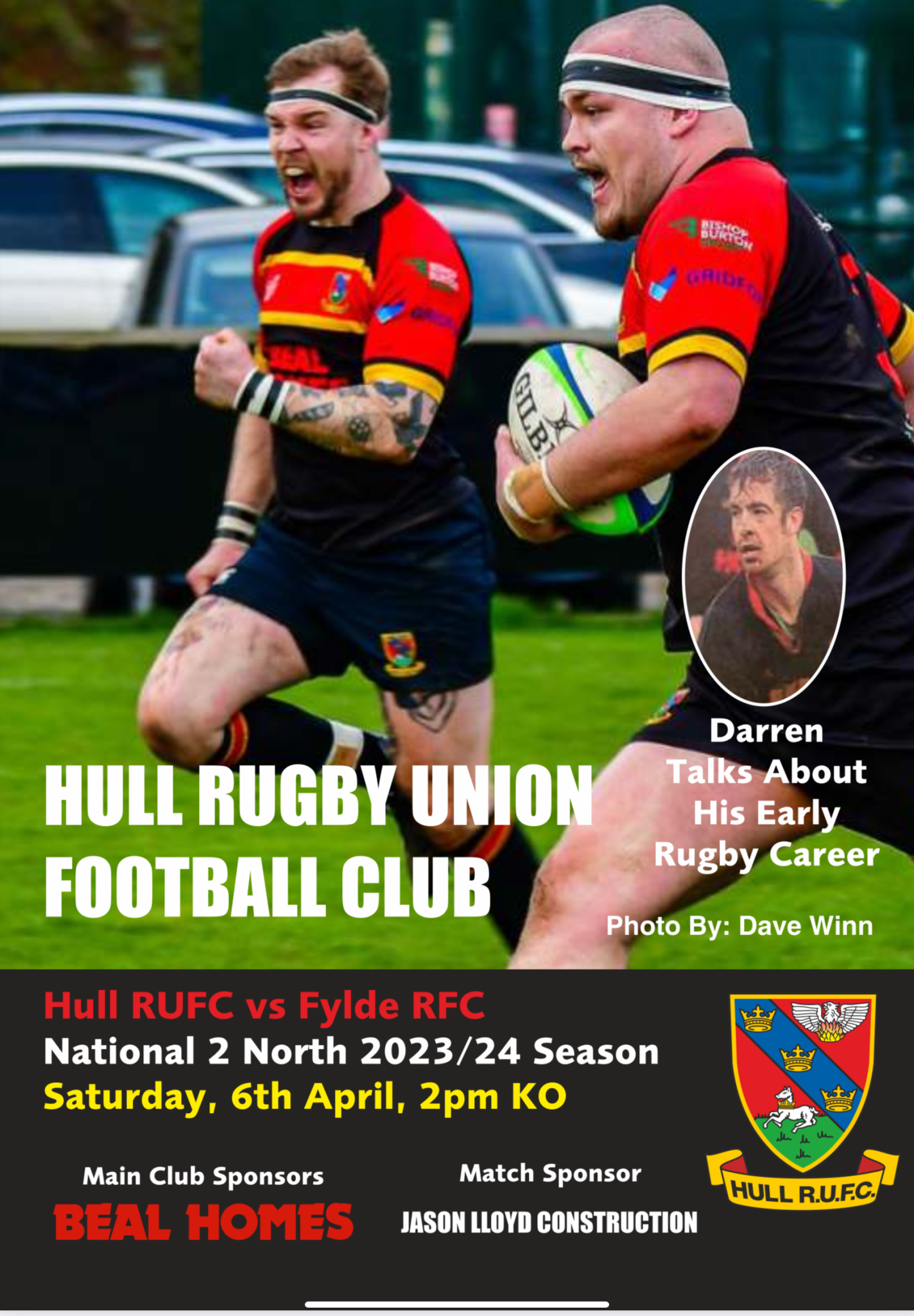 Digital Match Day Programme: Hull RUFC vs Fylde – HULL RUGBY UNION ...
