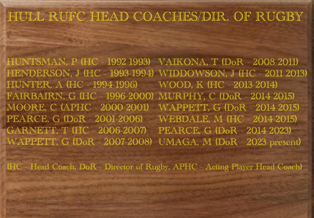 Our Club History – HULL RUGBY UNION FOOTBALL CLUB