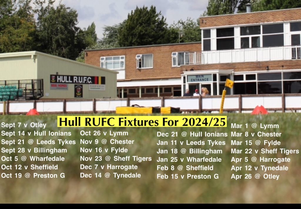 HULL RUGBY UNION FOOTBALL CLUB – The club that serves the city of Hull ...